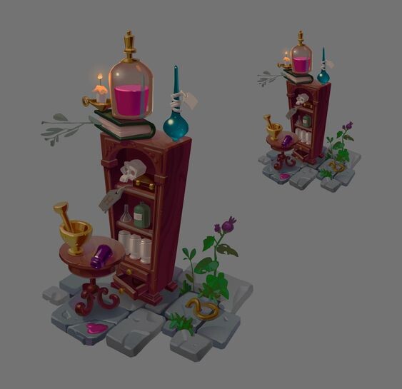 Danilo Bondarenko - Environment Magic cupboard