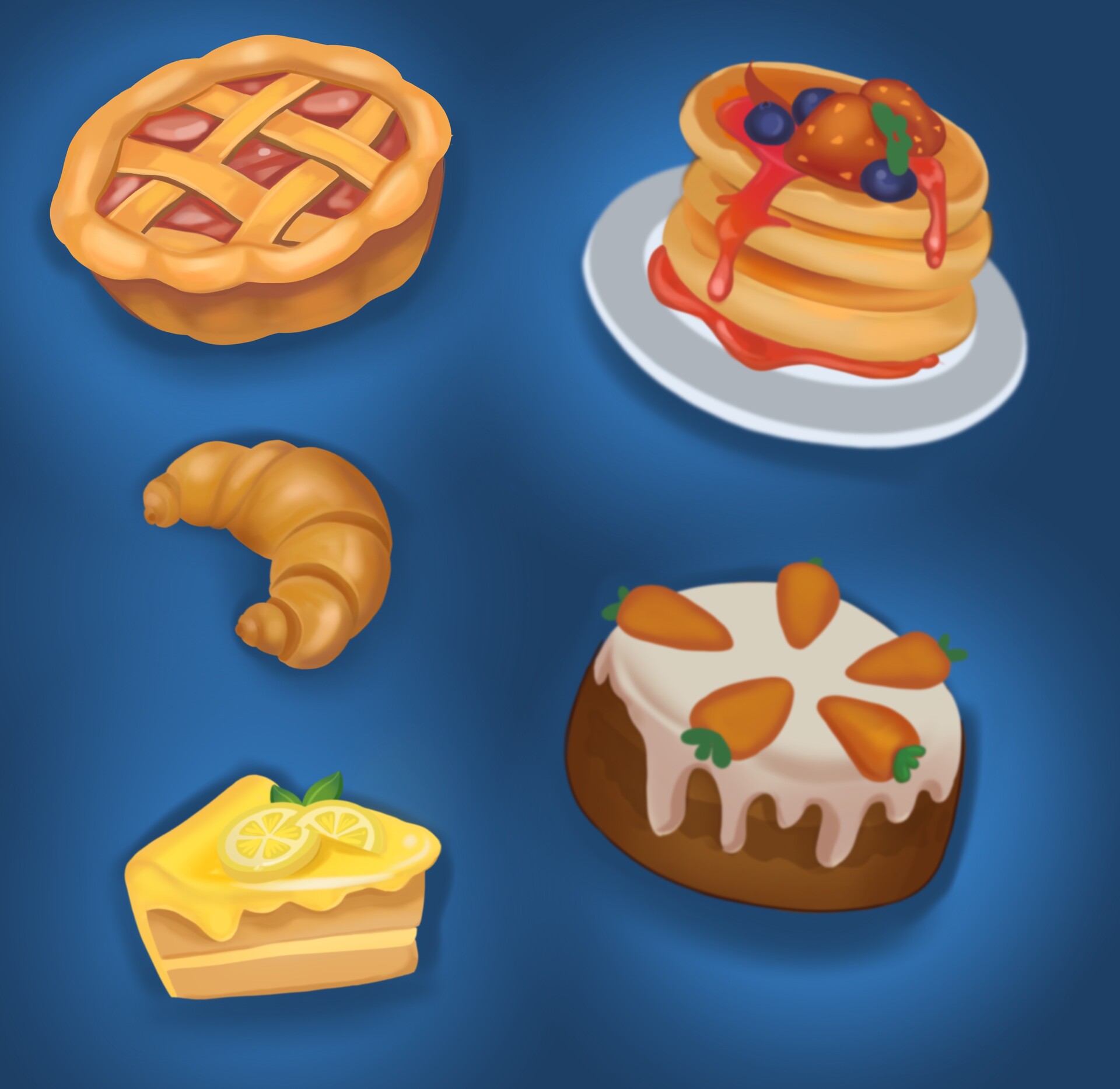 ArtStation - Food Props