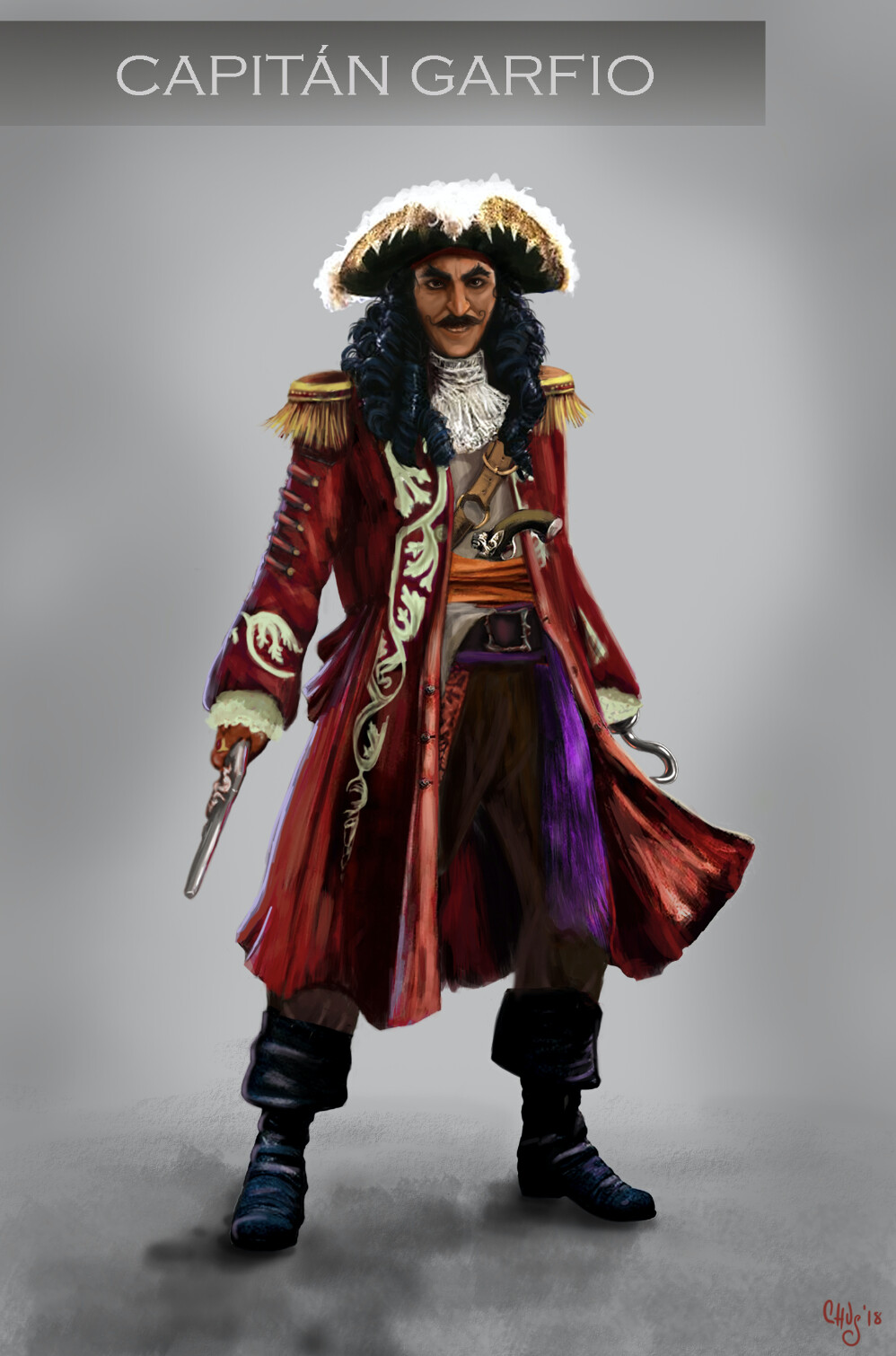 ArtStation - The Pirate king