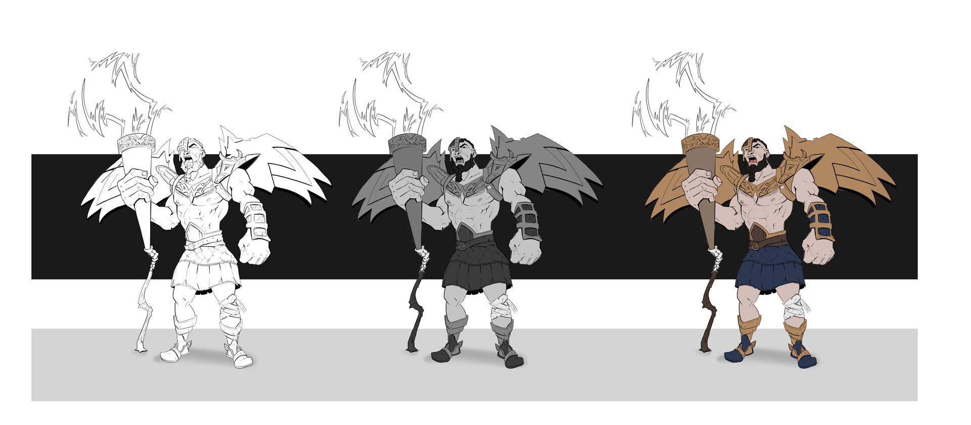 ArtStation - The Fallen Nordic Angel