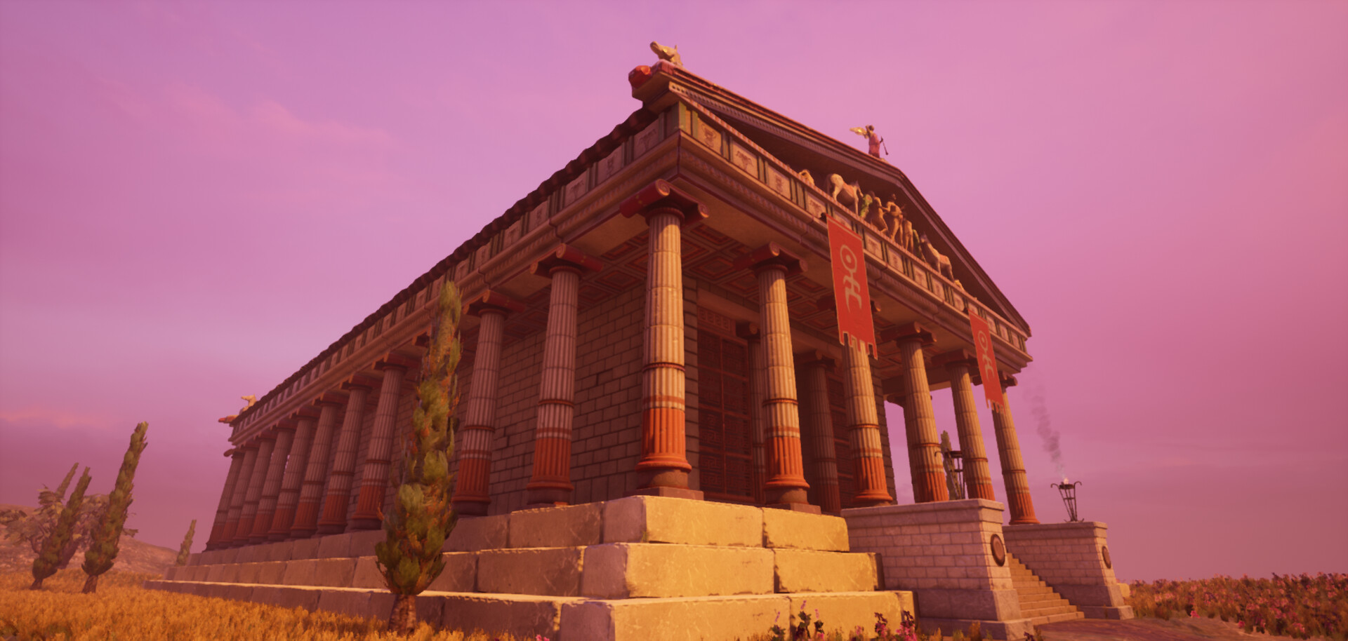ArtStation - Greek Temple