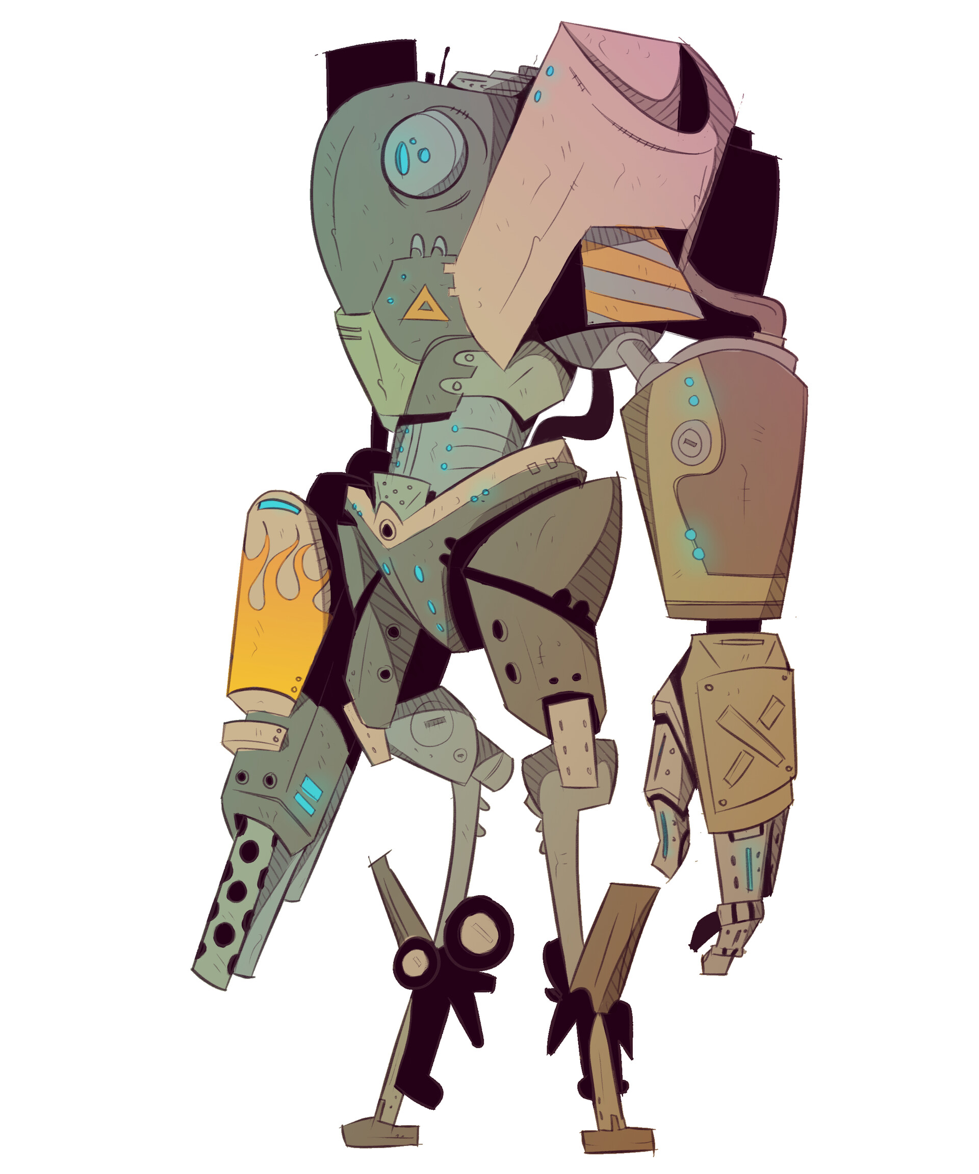 ArtStation - Brown Mech.