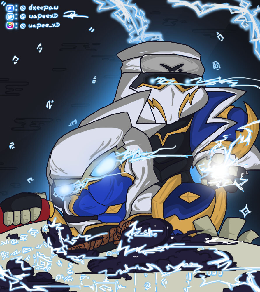 ArtStation - Shockblade Shen & Kassadin🌩🌩🌩