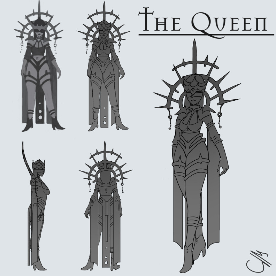 ArtStation - The Queen Turn Around