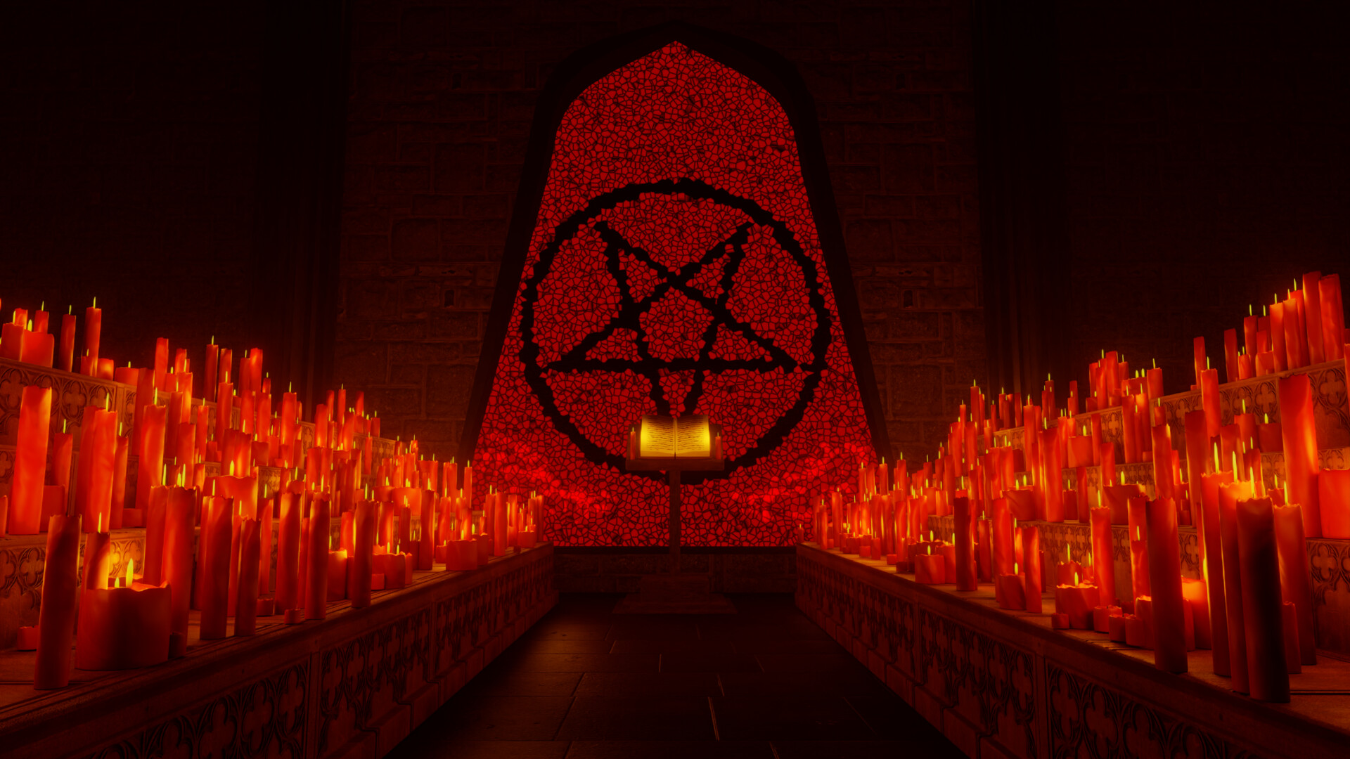 Church Of Satan Wallpaper
