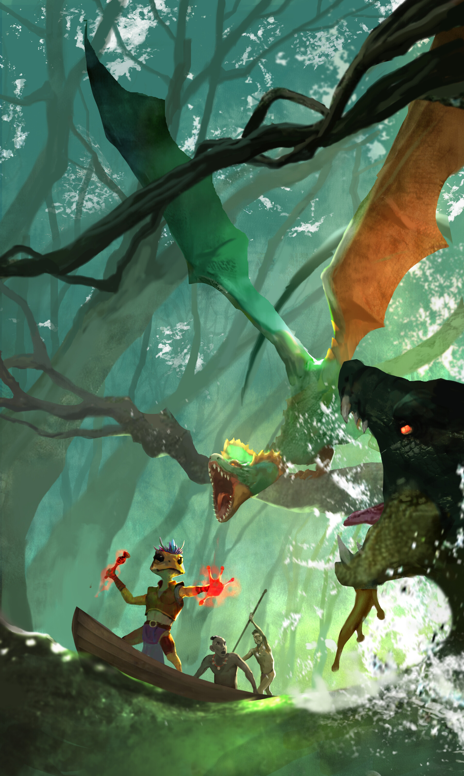 ArtStation - Jungle Attack