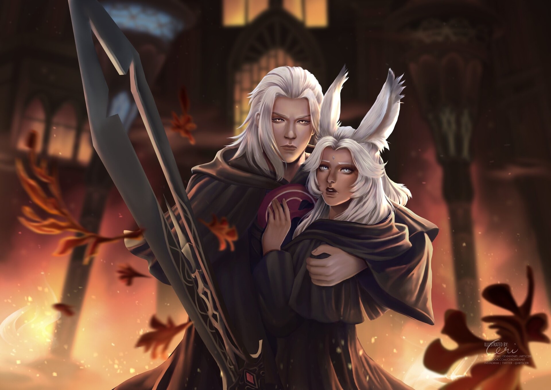 ArtStation - FFXIV COMMISSION