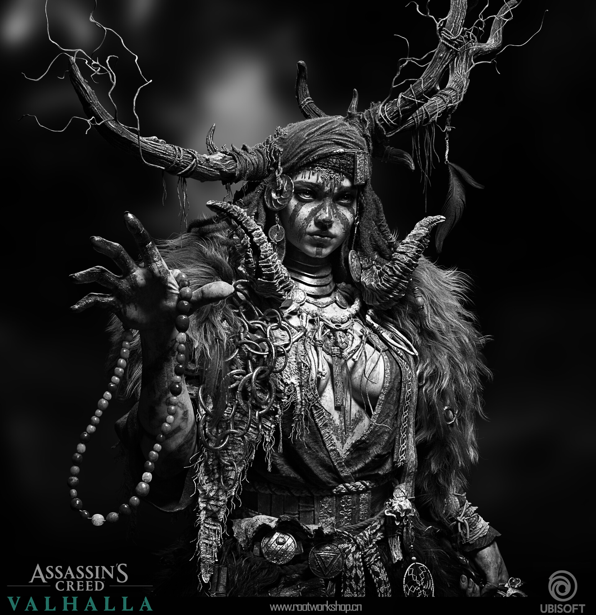 WENJIE LI - Assassin's Creed: Valka-FAN ART
