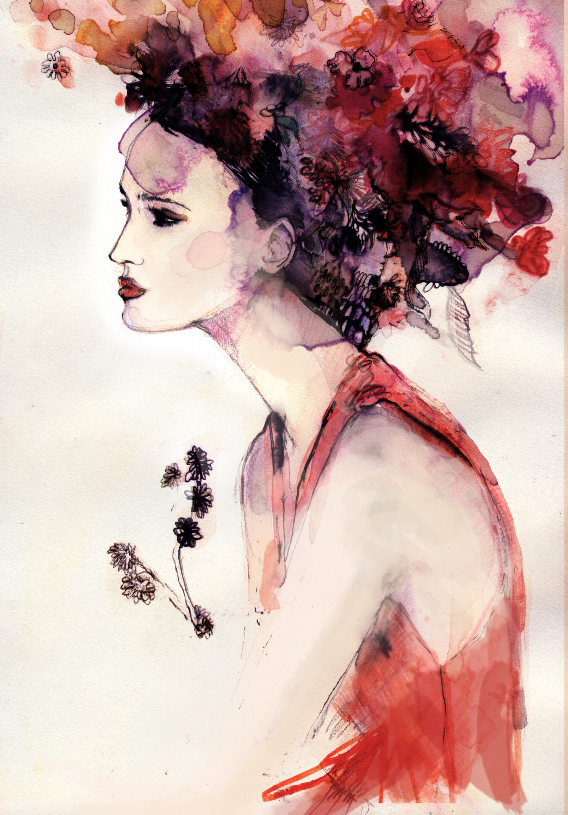 ArtStation - Thinking about Autumn.