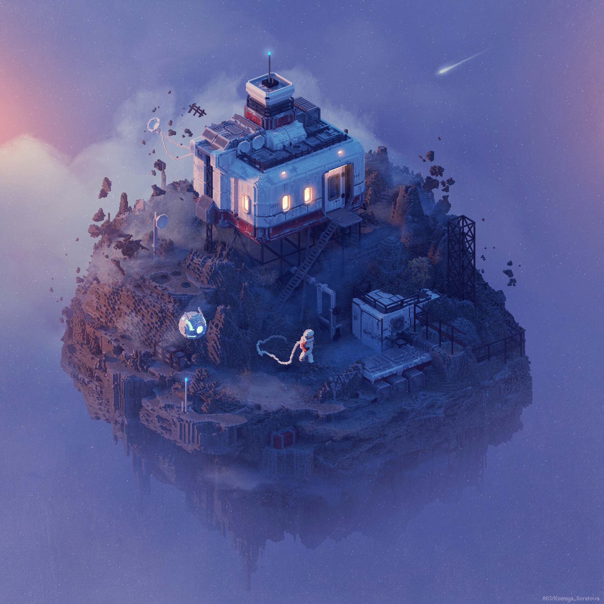 ArtStation - Astrotales03/Low gravity