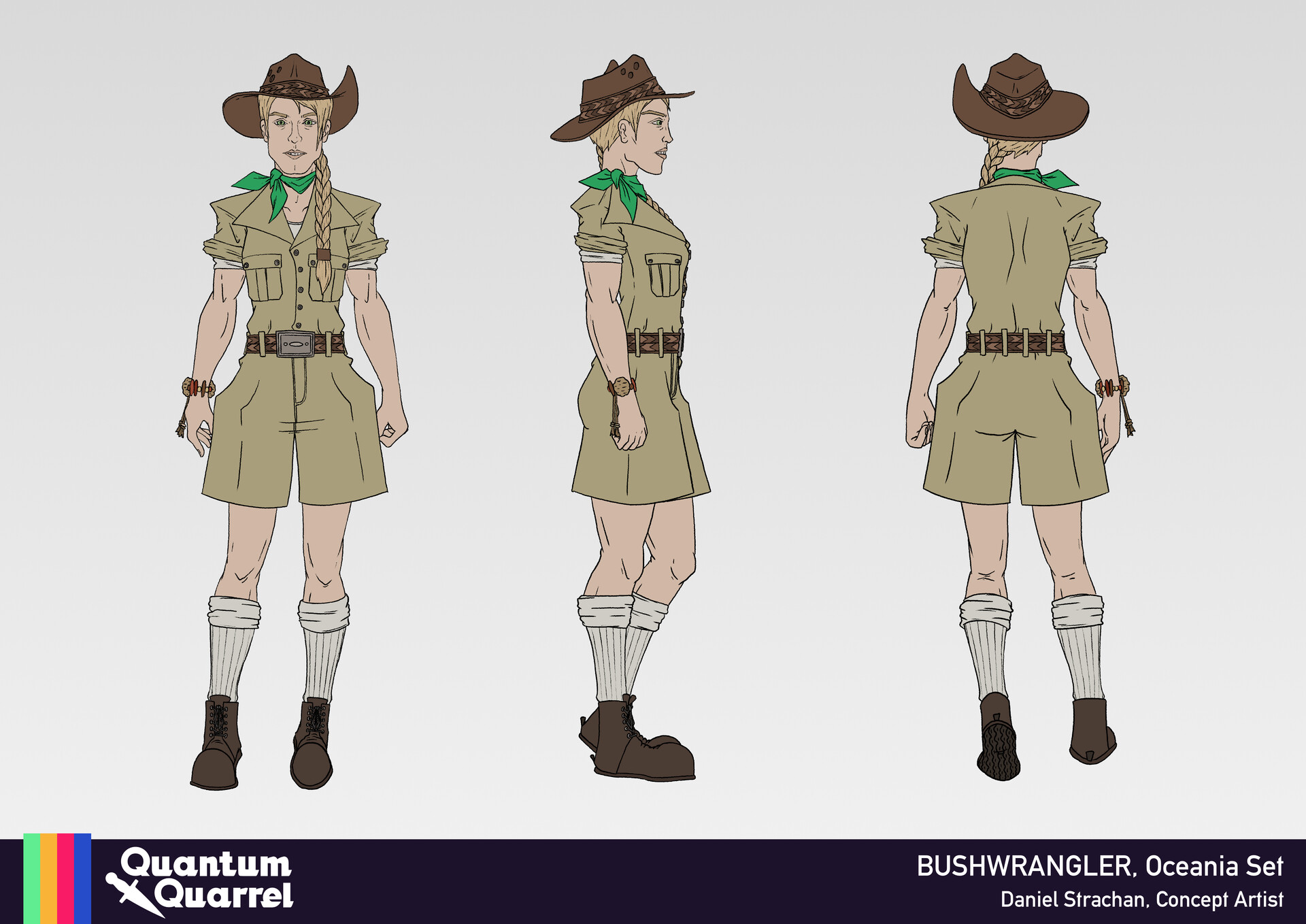 Daniel Strachan - BUSHWRANGLER - Quantum Quarrel