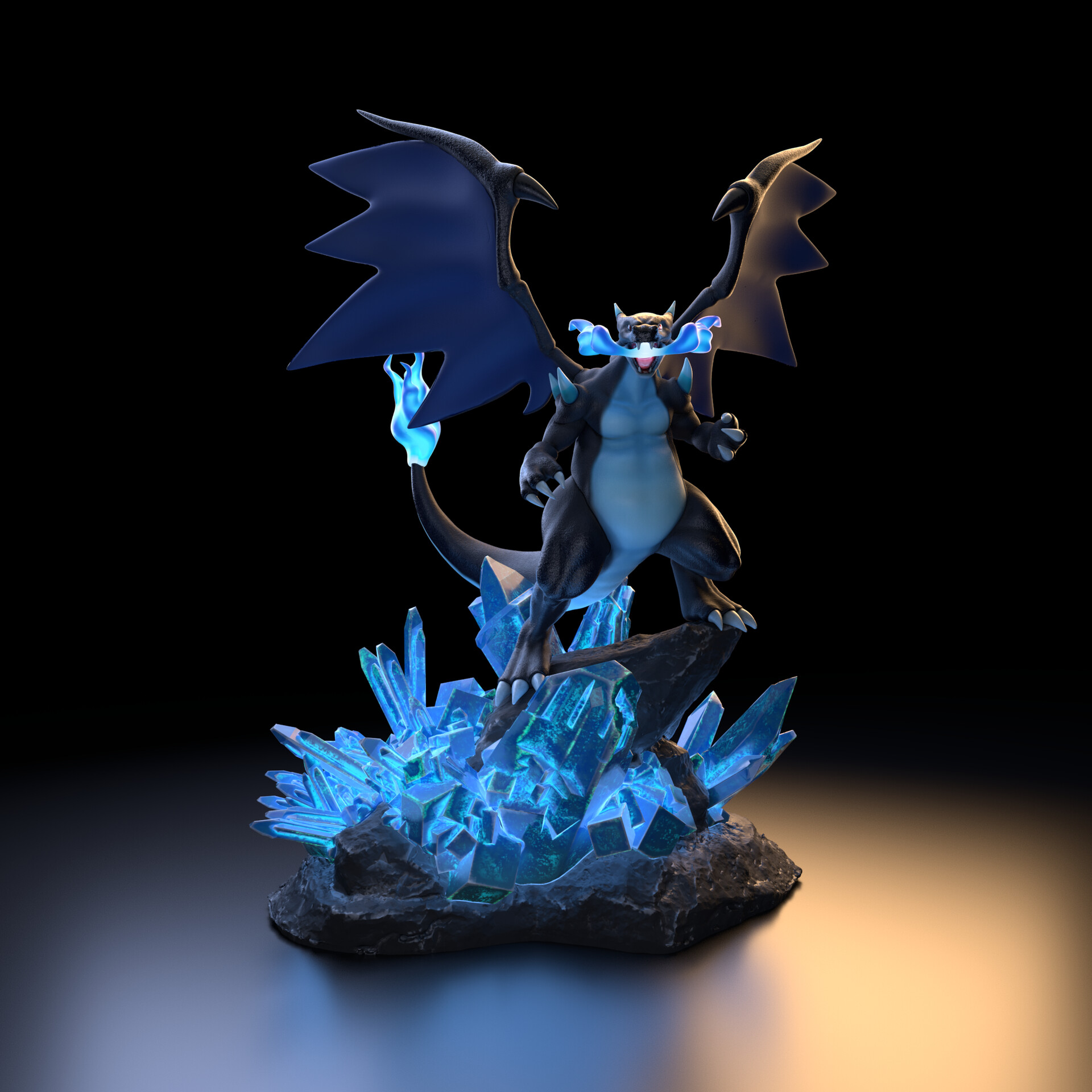 ArtStation - Mega Charizard X