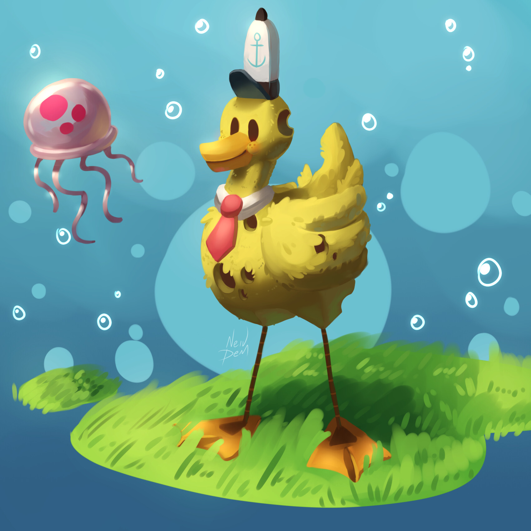 ArtStation - Sponge Duck