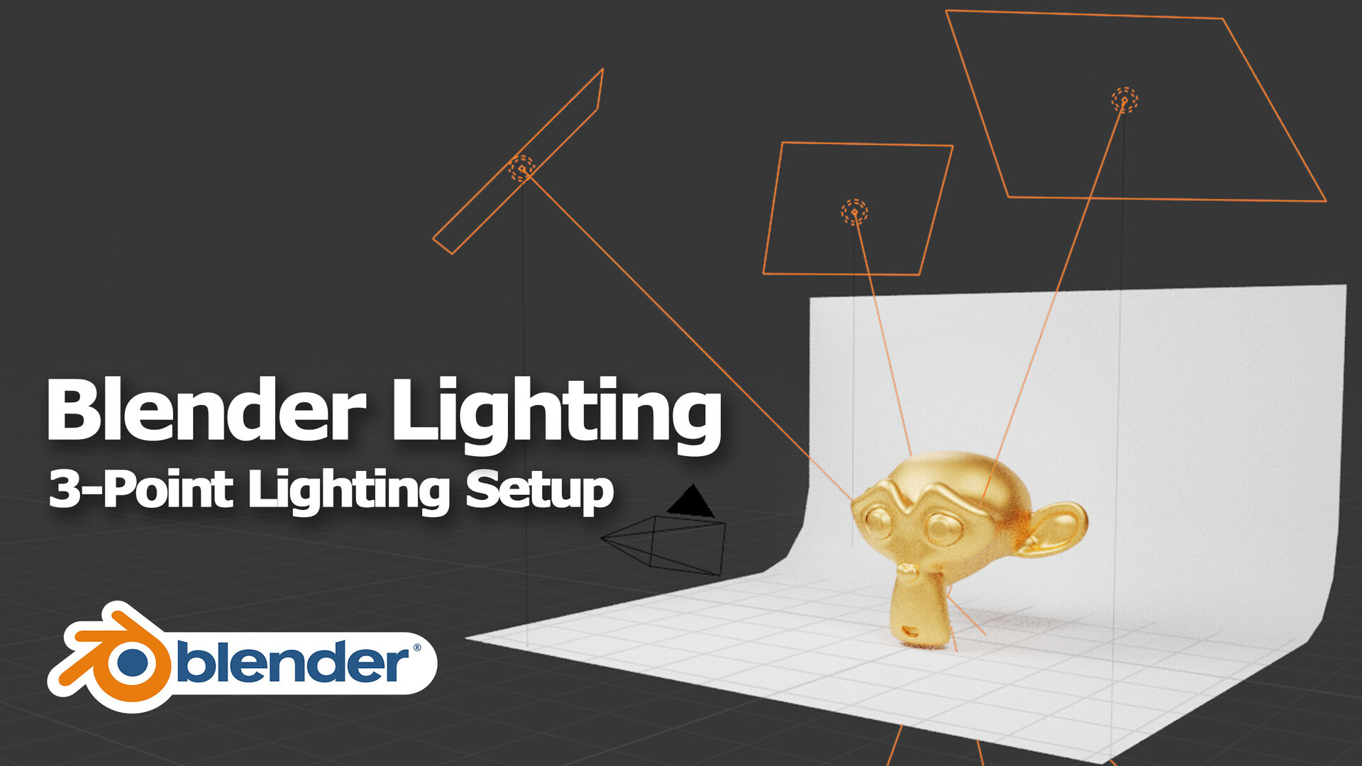 ArtStation - 3 Point Lighting Setup in Blender