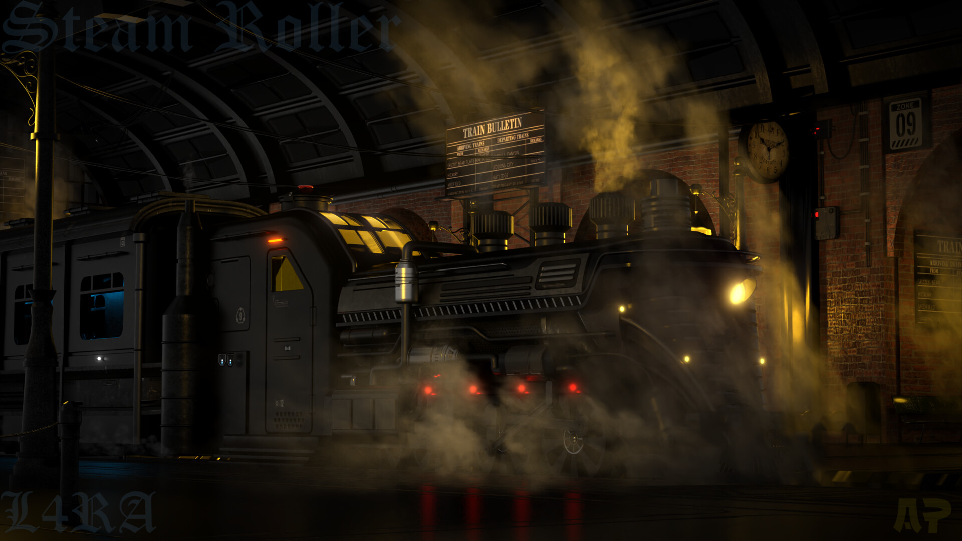 ArtStation - Steam Roller - L4RA