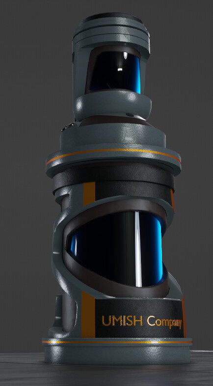 ArtStation - Futuristic Jar V2