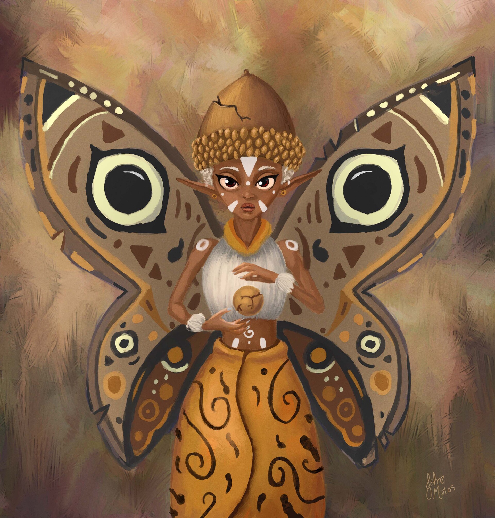 ArtStation - fairy acorn