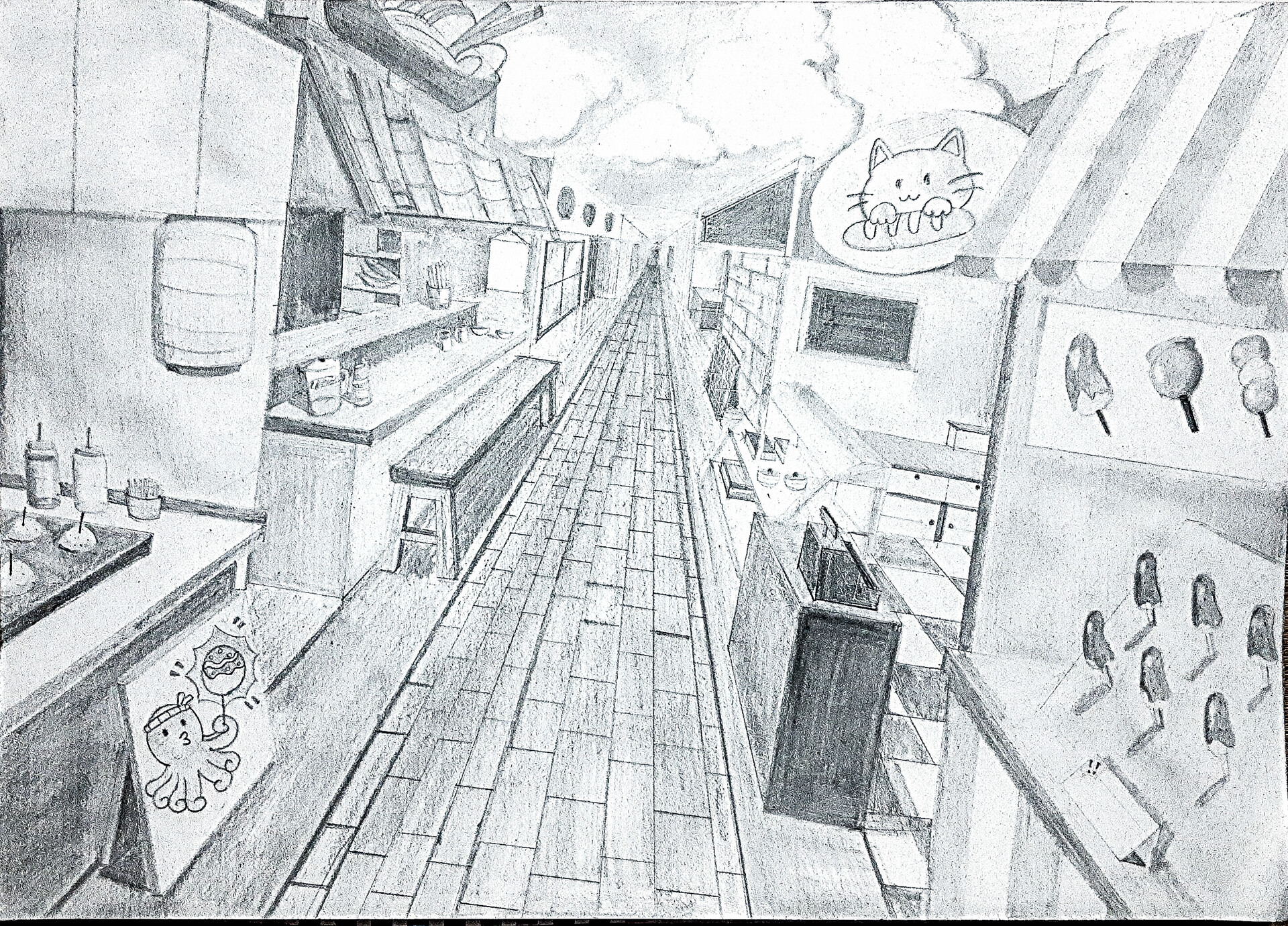 ArtStation - Japanese Street