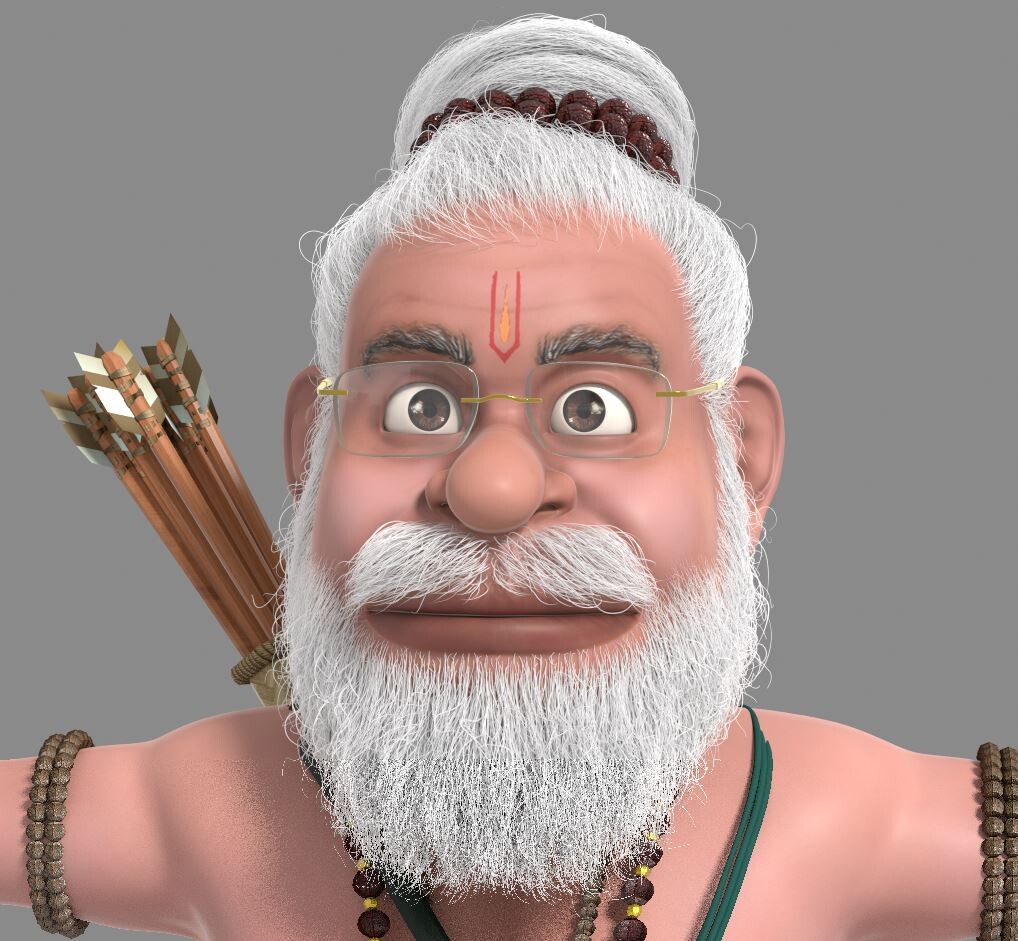 ArtStation - Modi Ram Look