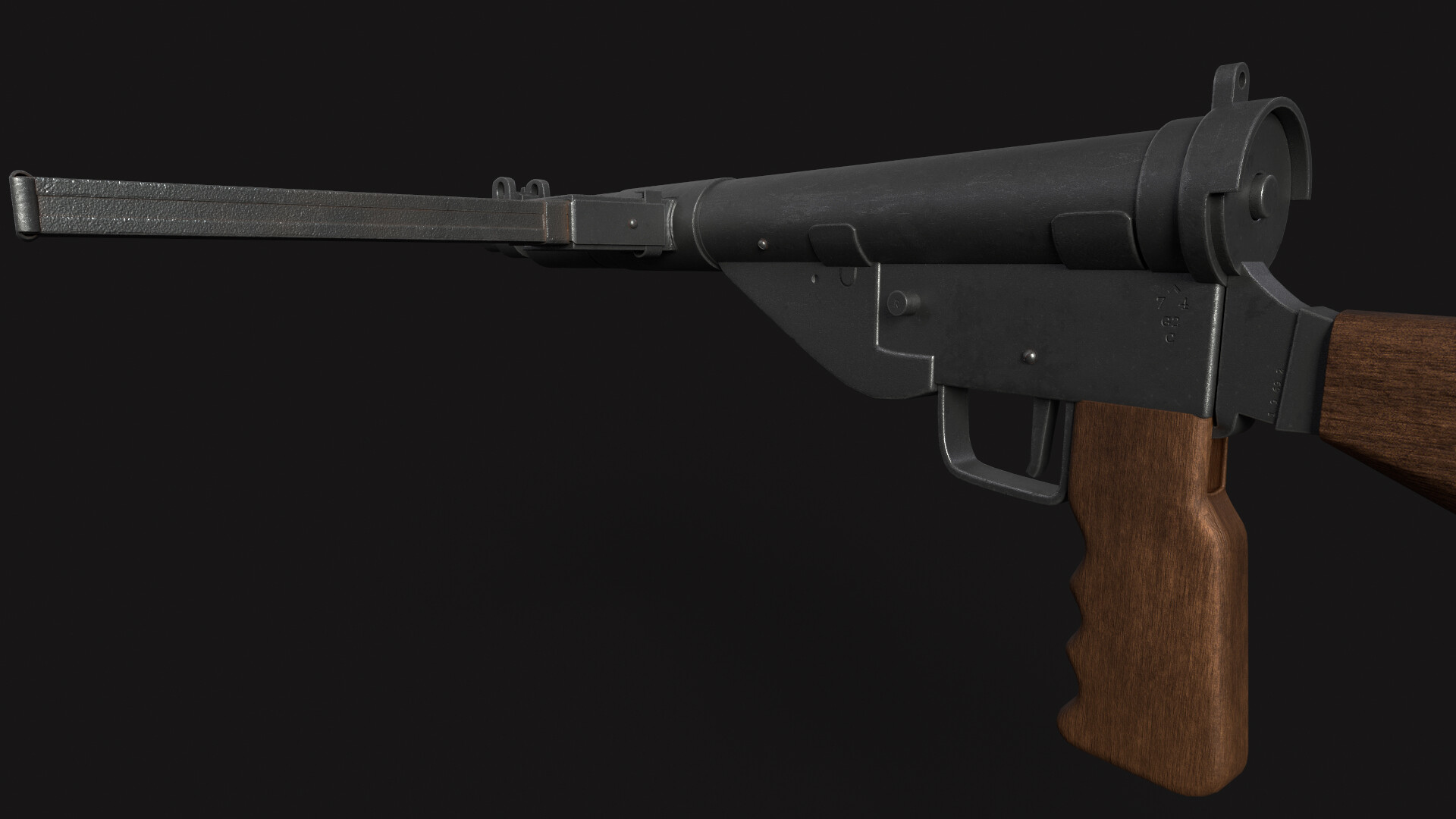 ArtStation - British Sten Mark .V