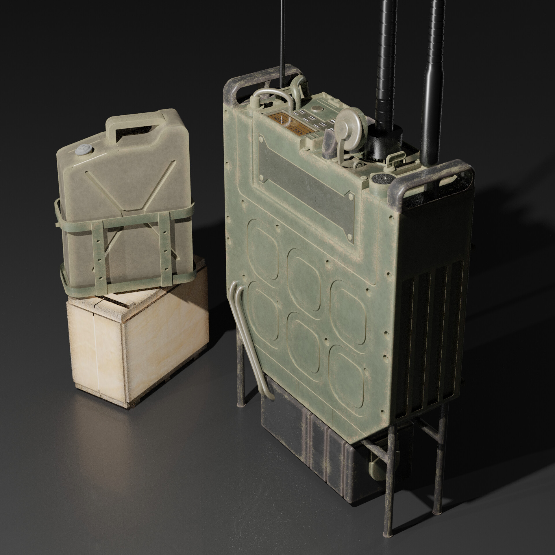 ArtStation - Hard Surface + Texturing Practice