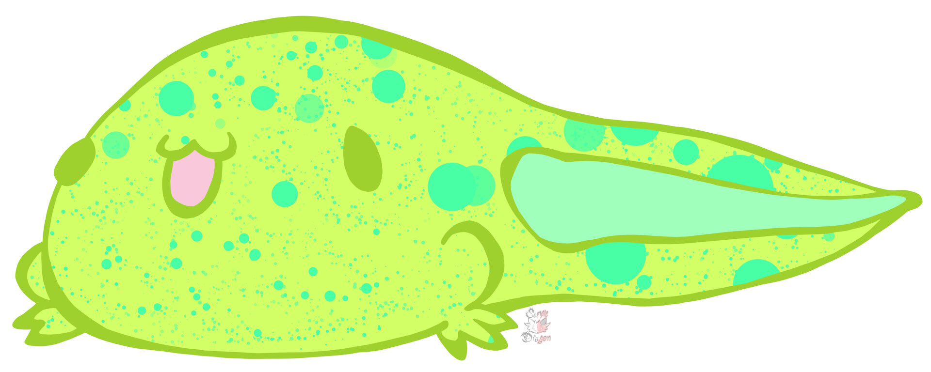 tadpole coloring pages