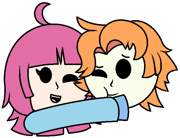 ArtStation - Chibi Head Rina x Senpai