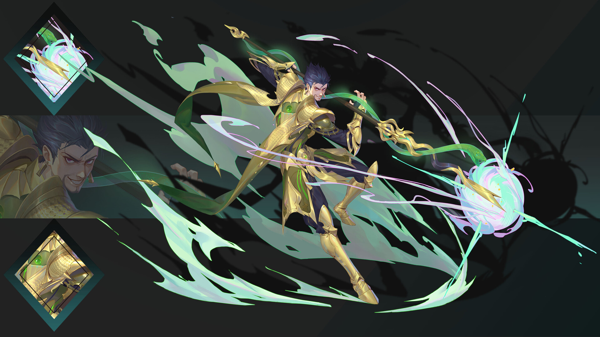 ArtStation - 斗罗大陆-蛇矛斗罗