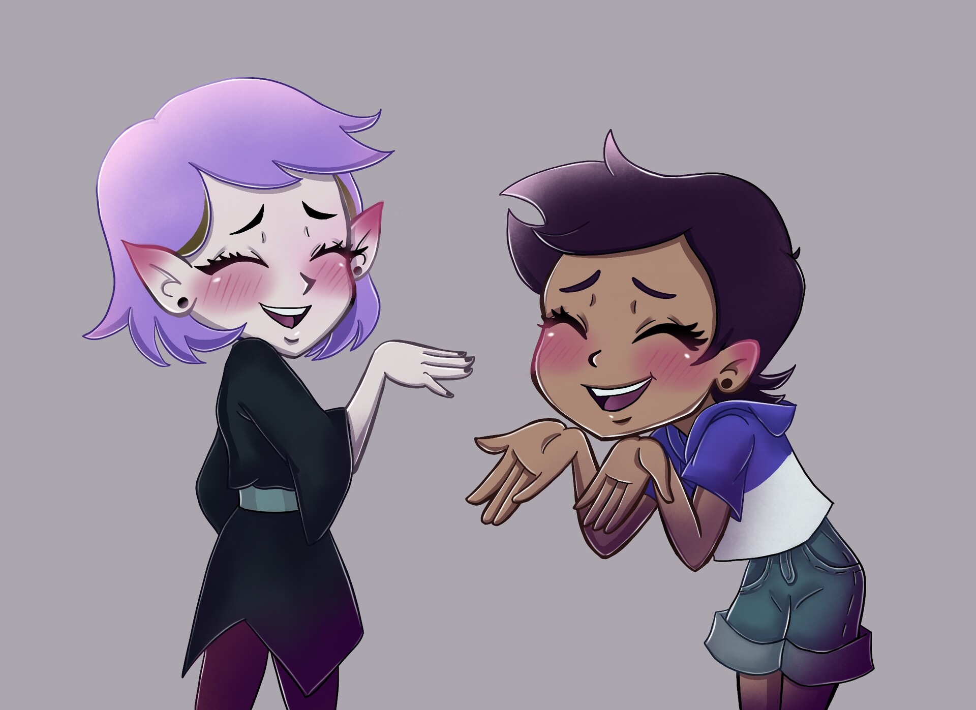 ArtStation - Luz and Amity - Color