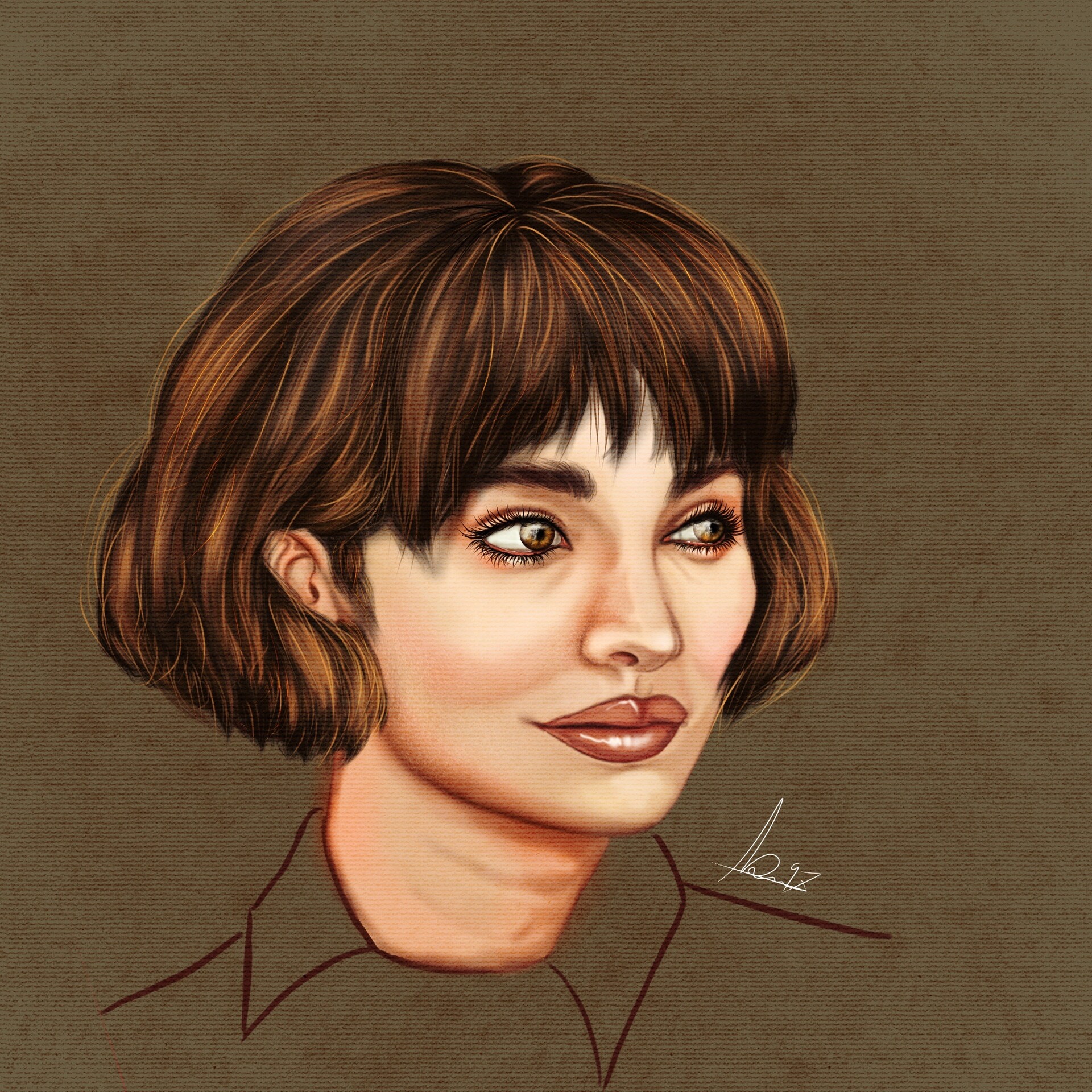 ArtStation - Drawing the Girl