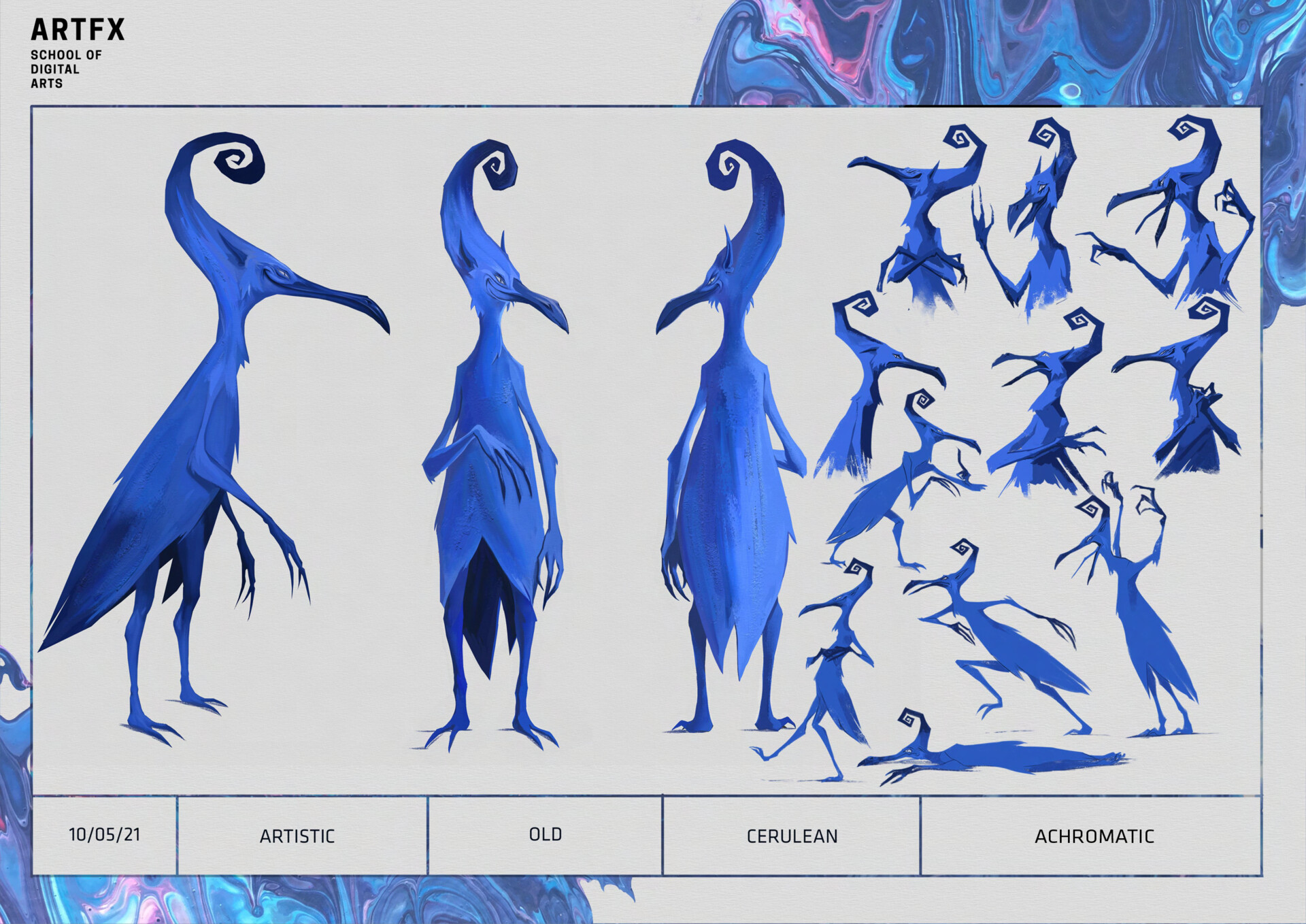 ArtStation - Achromatic concept art