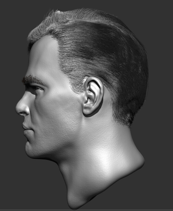 Steve Davila - WIP Chris Pine