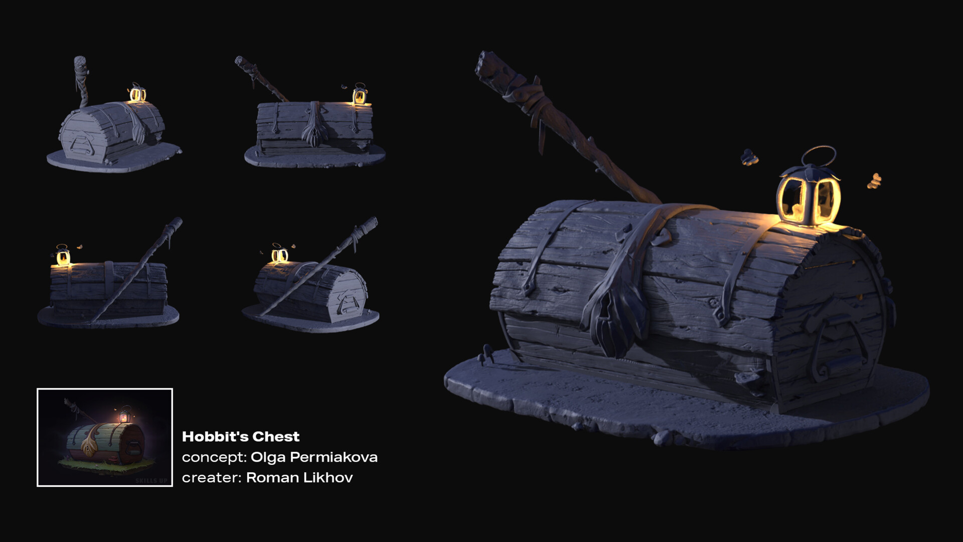 ArtStation - Hobbit's Chest