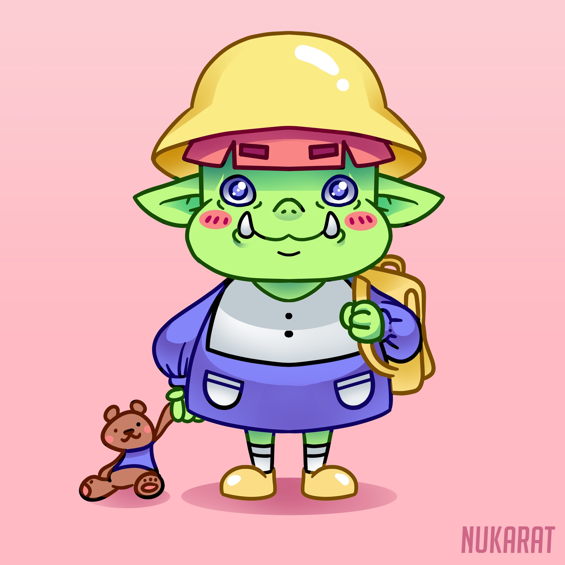 ArtStation - Goblin goes to school!