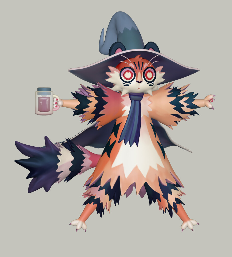 ArtStation - Tiger Wizard