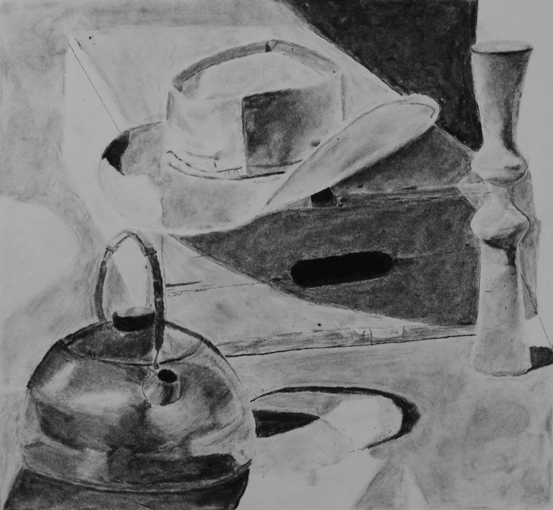 ArtStation - Charcoal Still Life 2
