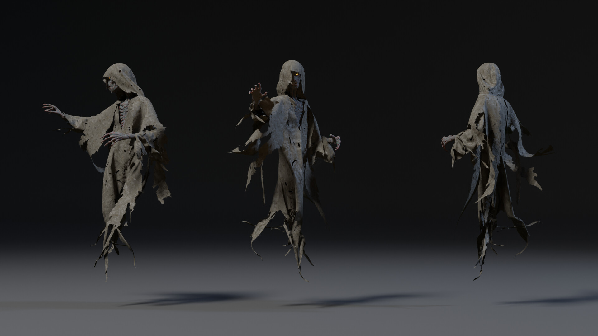 ArtStation - Полтергейст, призрак. Poltergeist, ghost.