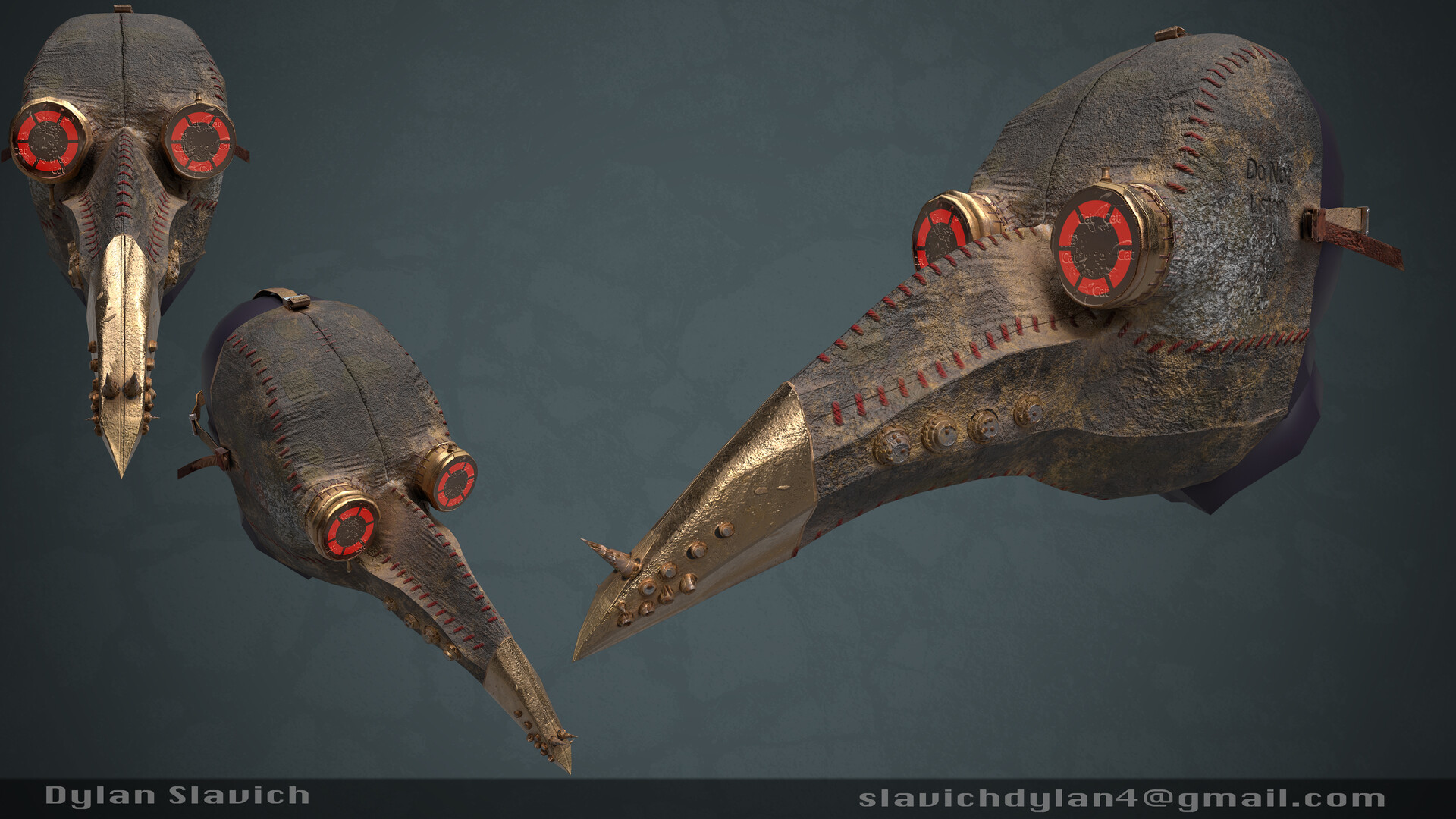 Dylan Slavich - Final Mask Project for Portfolio 4