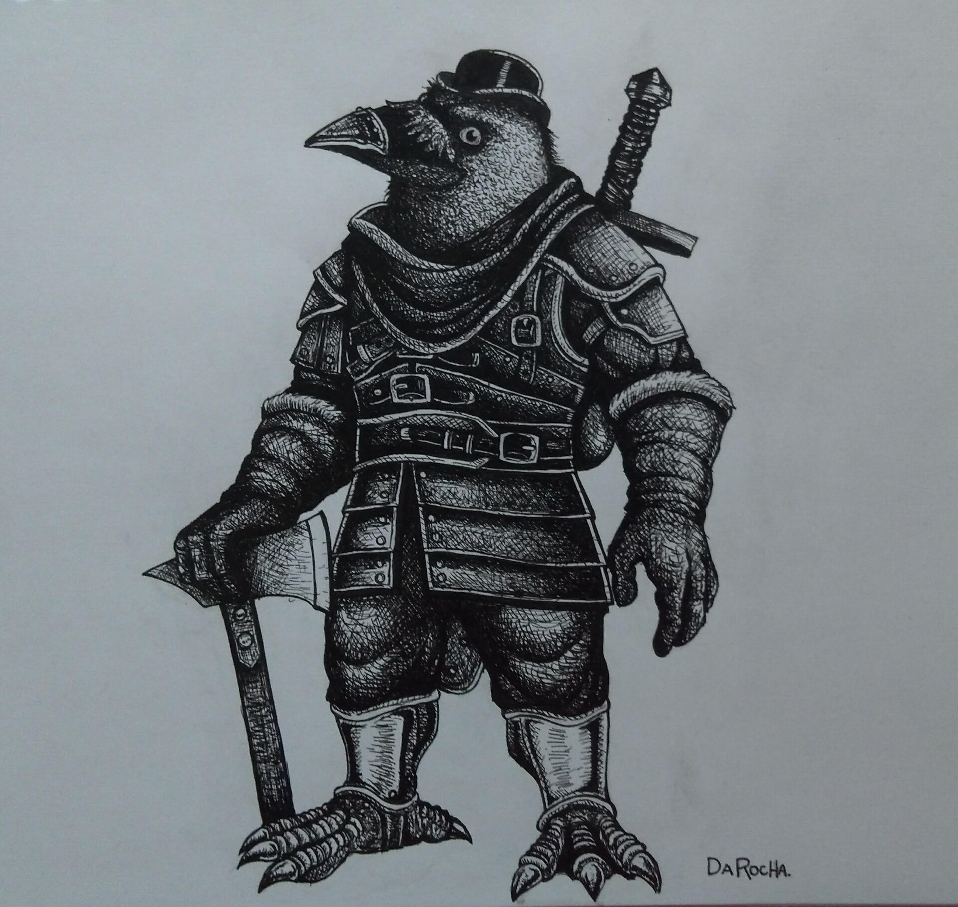ArtStation - Chucky "no beak" - Kenku Ranger