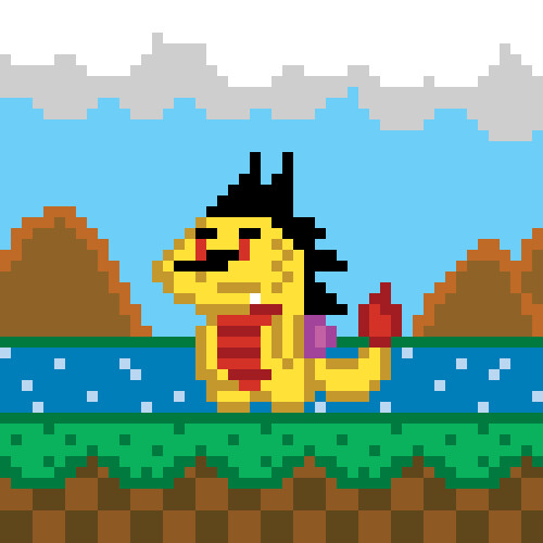 ArtStation - Dragon Pixel Art Animation
