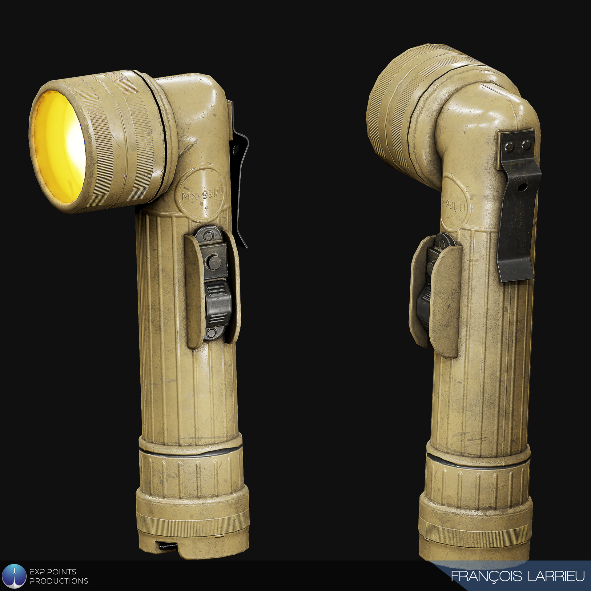 Experience Points - Military Prop Creation In Blender | François Larrieu