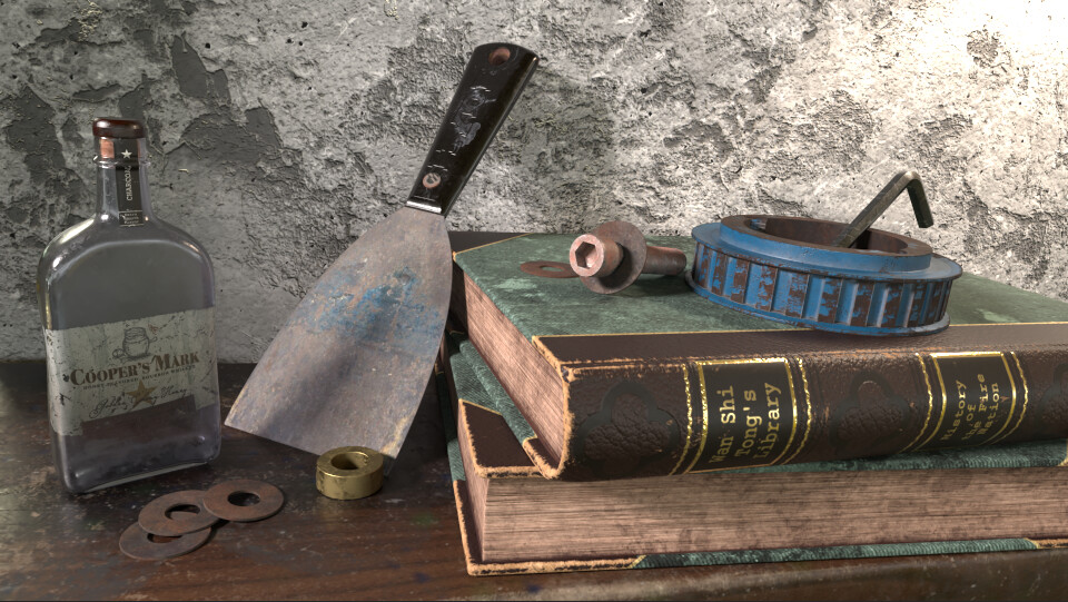 Artstation Visual Development Scene