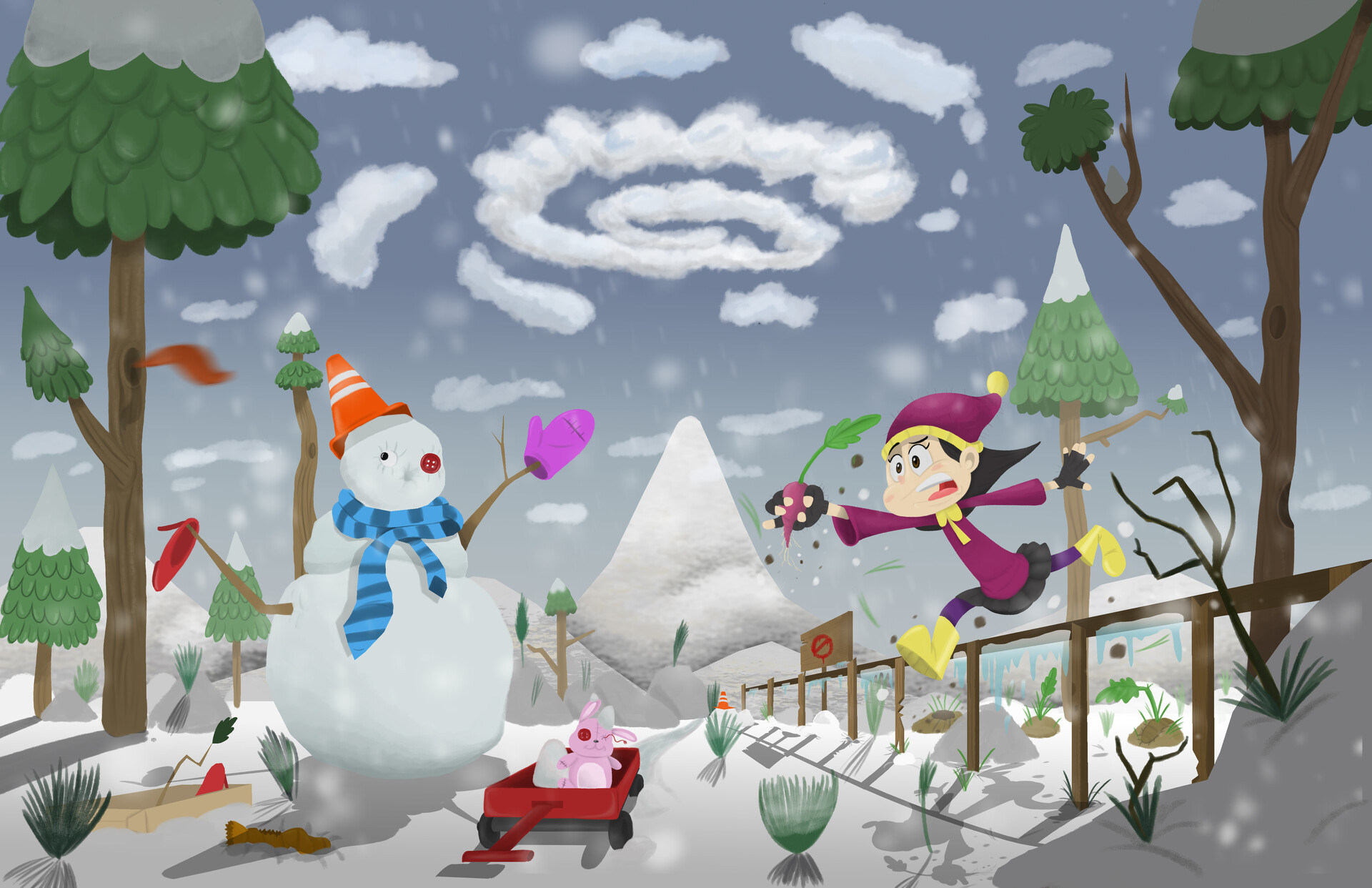 ArtStation - Missing nose-man