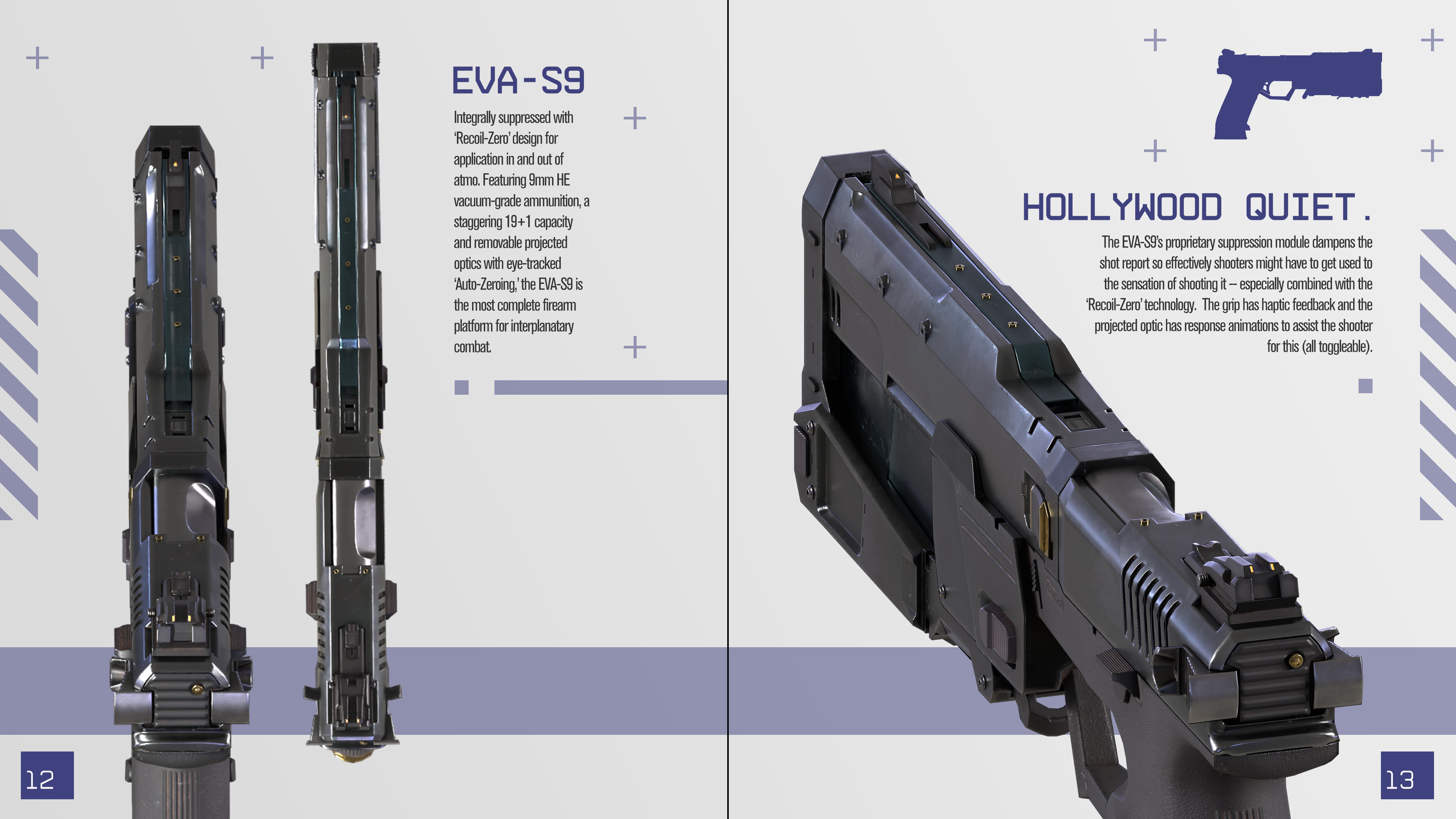 Max Osta - Scifi Handgun