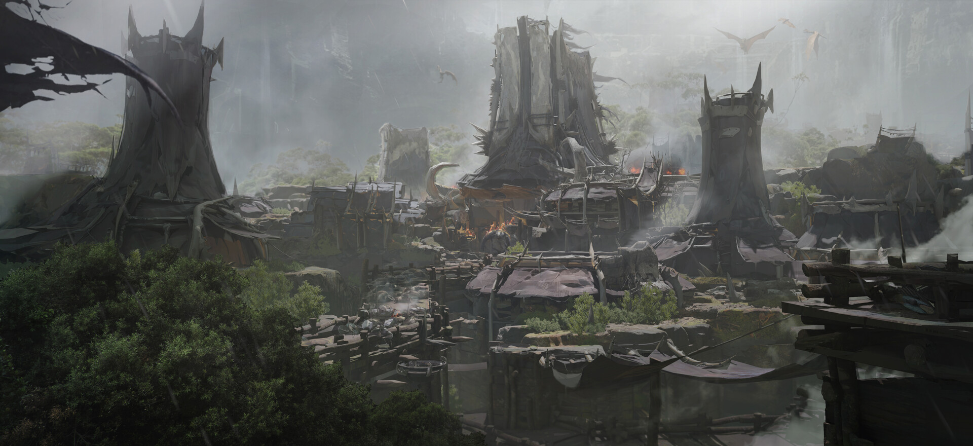 ArtStation - Postwar drizzle