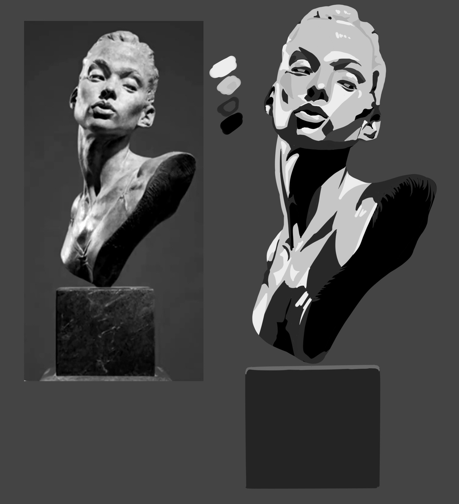 ArtStation - Values (study)