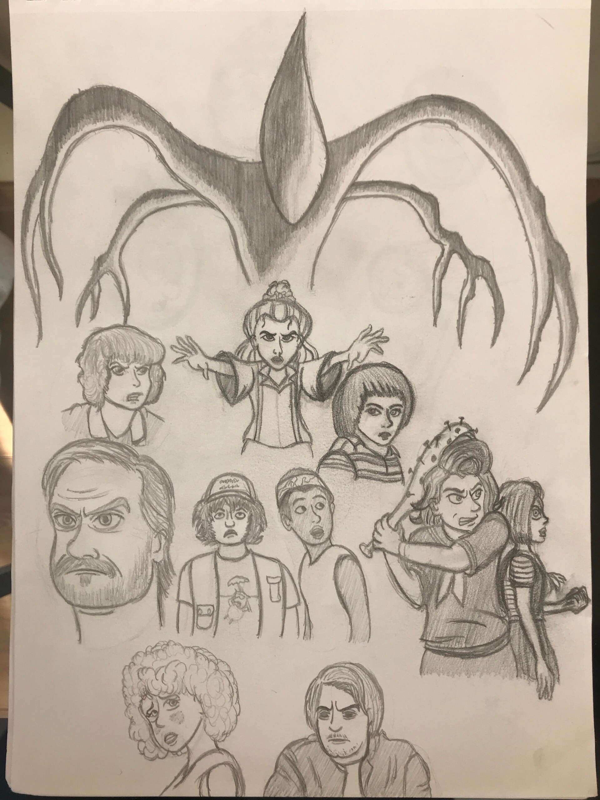 ArtStation - Stranger things season 3 fanart