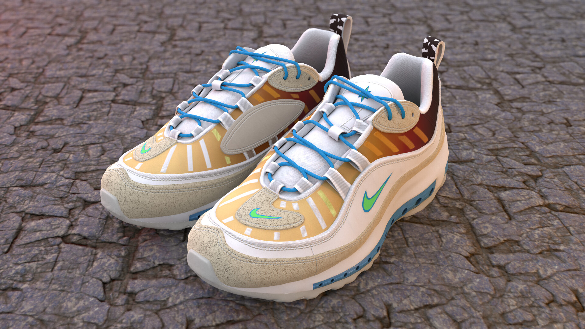 ArtStation - 3D Sneakers