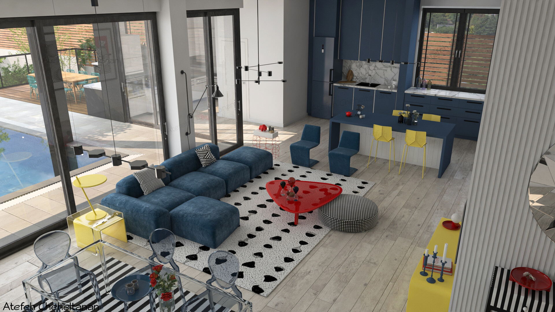 ArtStation - Kindercore Interior Design