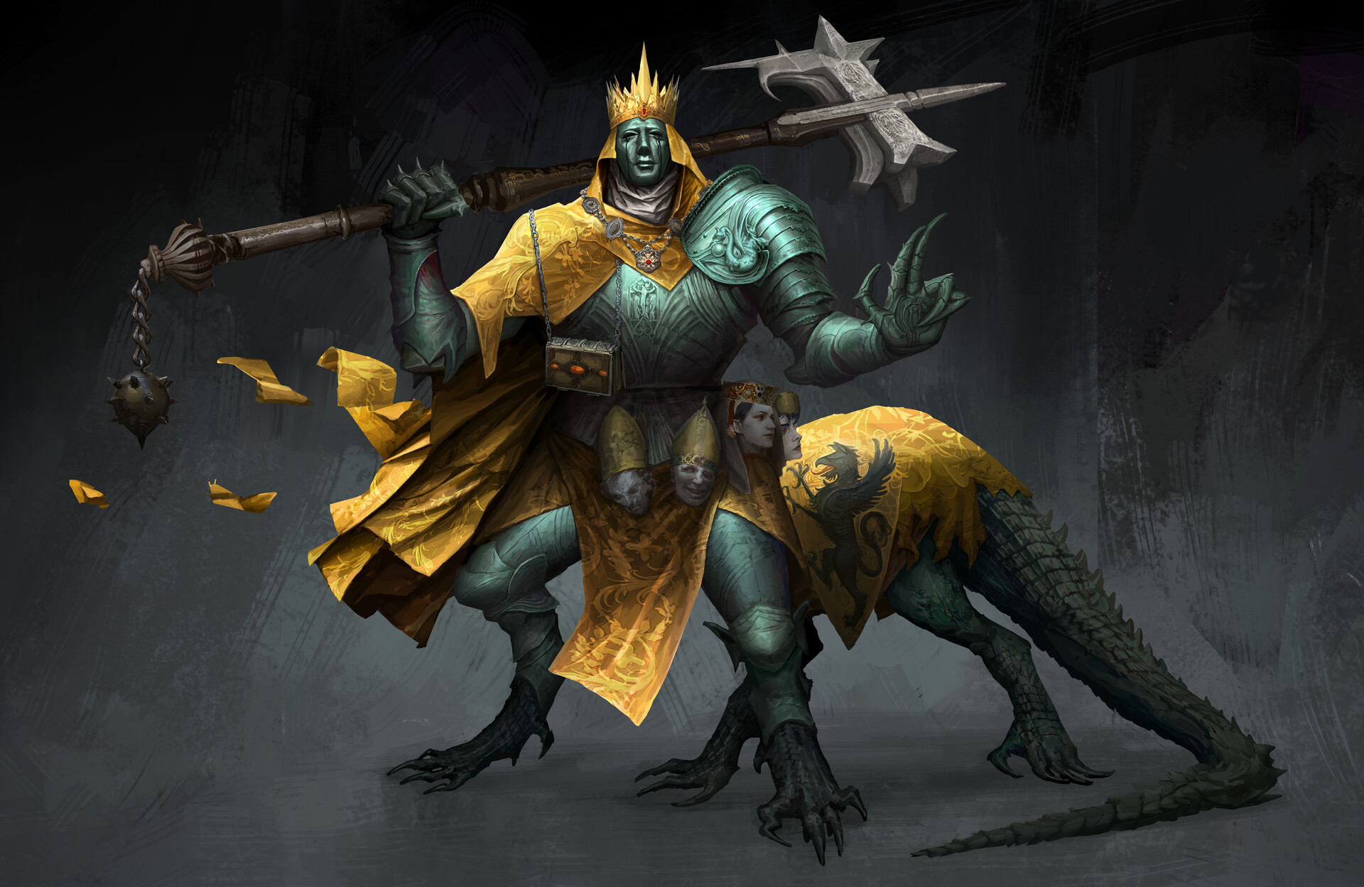 Defiled King by Mircea Nicula : ImaginaryHybrids